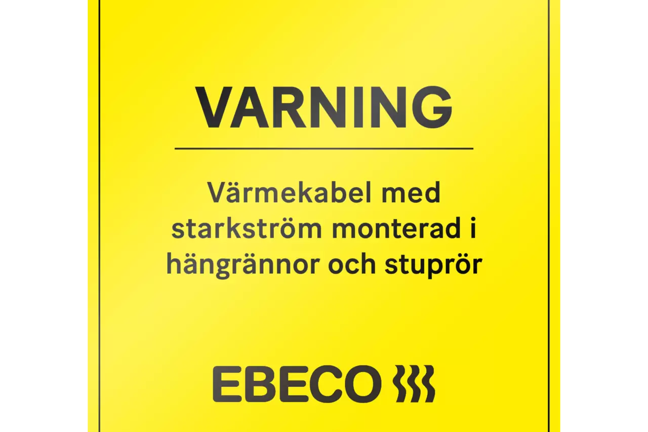 Varningsmärke | Ebeco